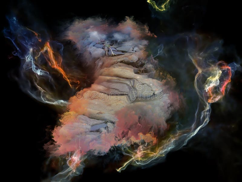 Visualization of Dream Space Stock Photo - Image of vision, mysterious ...