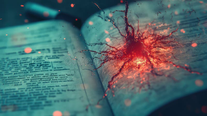 Visualization Exploding View of Medical Report Stock Illustration ...