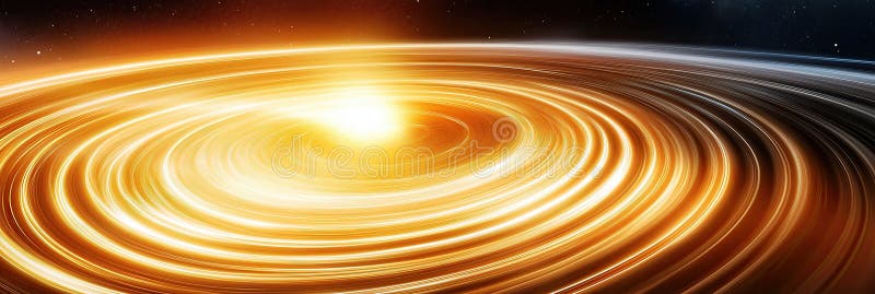 Visualization of Gamma Radiation Swirling in Space Around a Vibrant ...