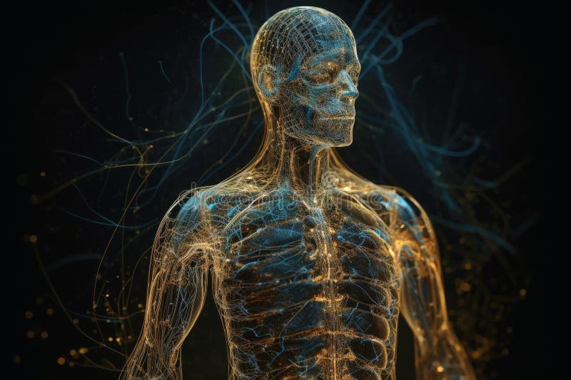 Visualization of the Human Genom Created with Generative AI Technology ...