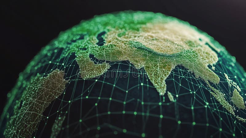 Visualization of Interconnected Networks and Geography of the World in ...