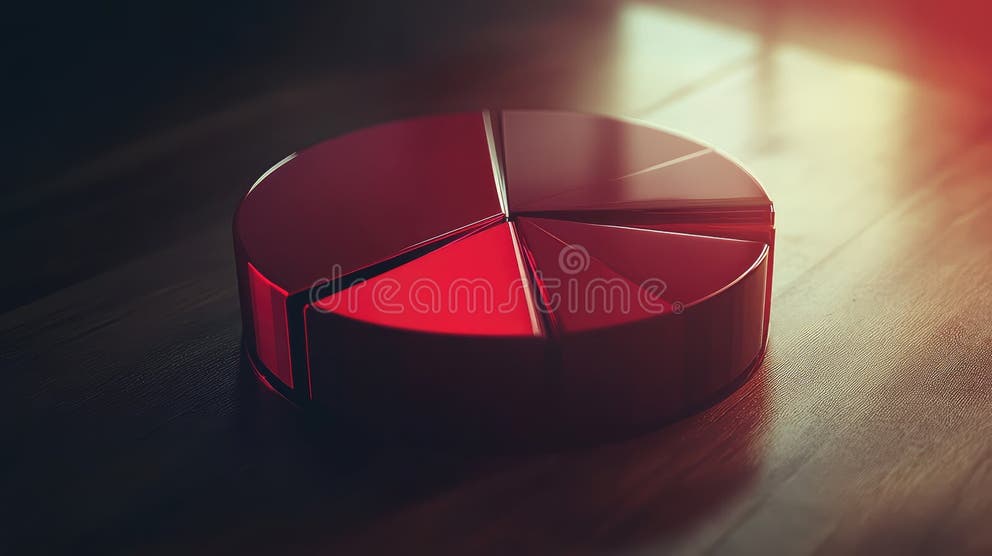 Visualization Merging Pie Chart Illustration Chcombine Graph Stock ...