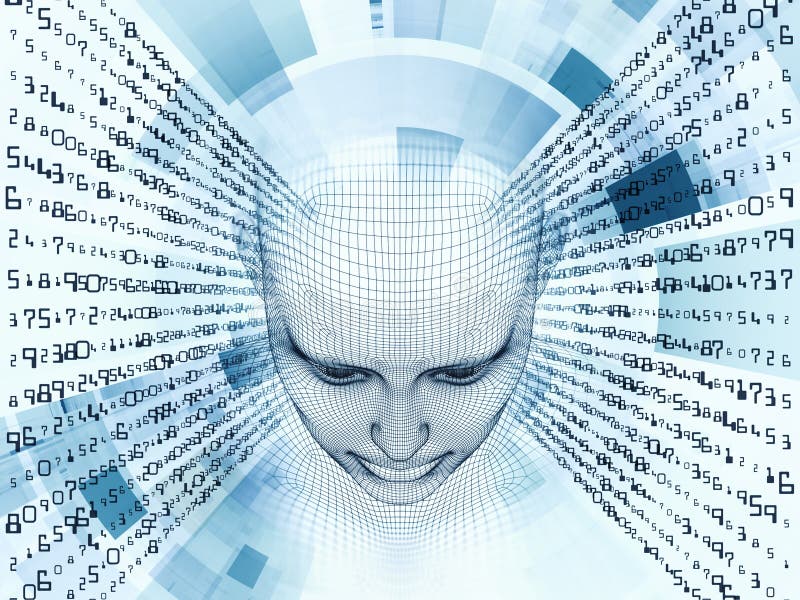 Visualization of the Mind stock illustration. Illustration of ...