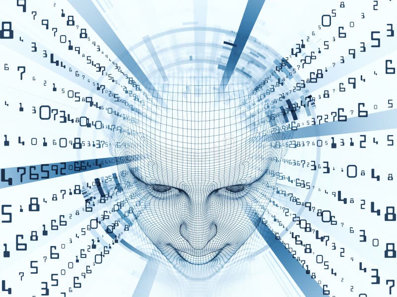 Visualization of the Mind stock illustration. Illustration of ...