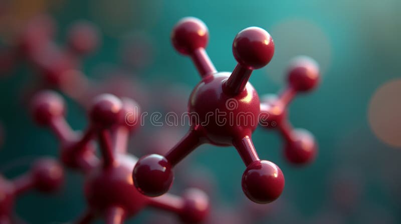 Visualization of Particles Connected in Atomic Formation Stock ...