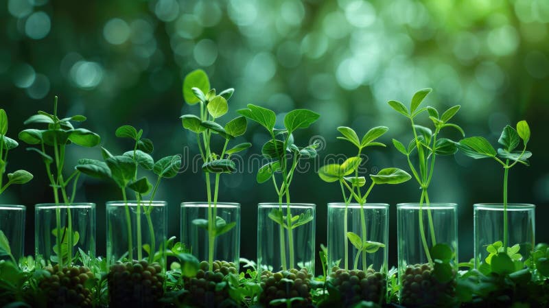 Visualization of Plant-Based Protein Growth: from Seeds To Mature Soy ...