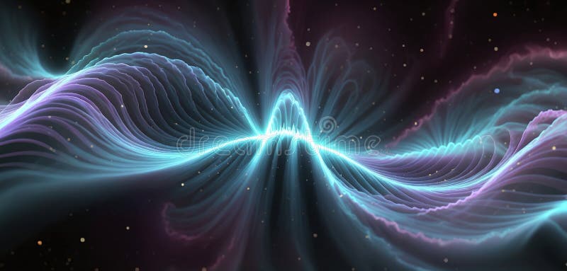 Visualization of Propagating Colored Electromagnetic Waves Stock ...