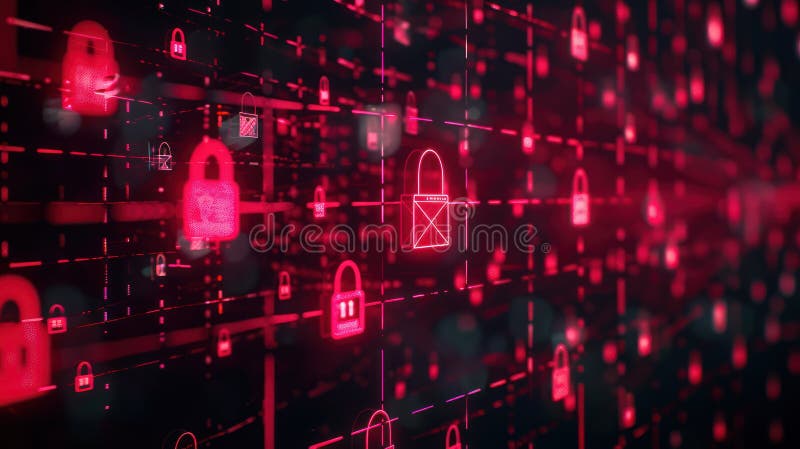 Visualization of Secure Message Transmission Stock Illustration ... Visualization of Secure Message Transmission Stock Illustration ...