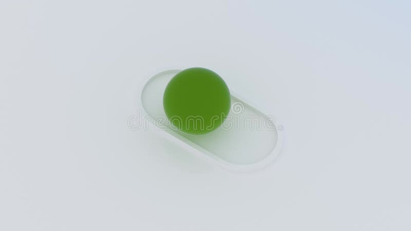 Visualization Of Settings Switch In Device Gui Stock Footage Video Of
