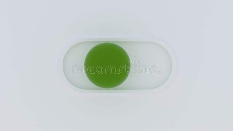 Visualization Of Settings Switch In Device Gui Stock Video Video Of
