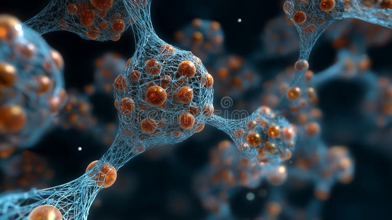 This Visualization Showcases the Complex Arrangement of Molecules with ...