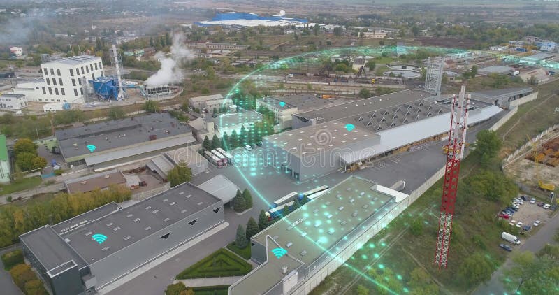 Visualization of Signal Transmission from the Tower. a Cell Data Tower ...