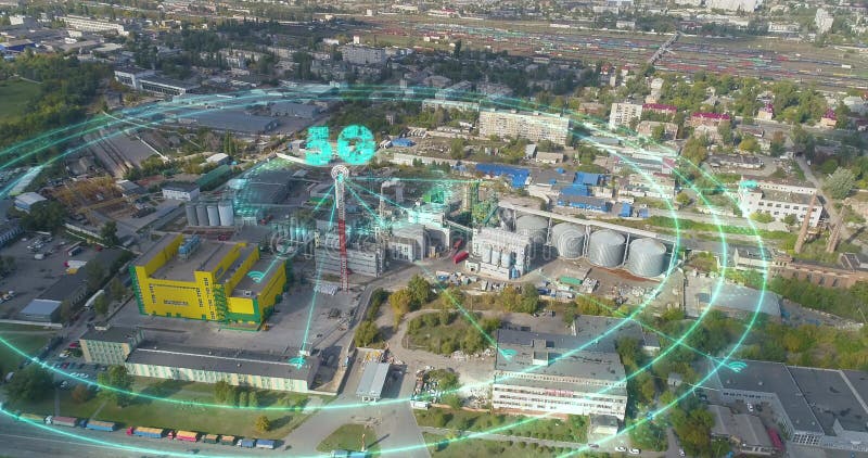 Visualization of Signal Transmission from the Tower. a Cell Data Tower ...