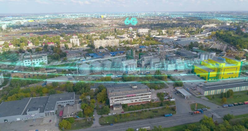 Visualization of Signal Transmission of a Telecommunication Tower ...