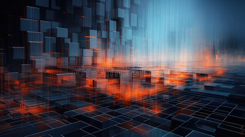 Visualization Of Sorting Data Abstract Processing Of Information Flow Vector Database