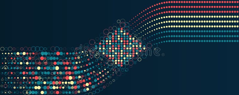 Filtering Machine Algorithms Sorting Binary Code Stock Vector Illustration Of Code Mainframe