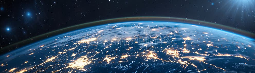 Visualization of a Sovereign AI Satellite Orbiting Earth, Operating ...