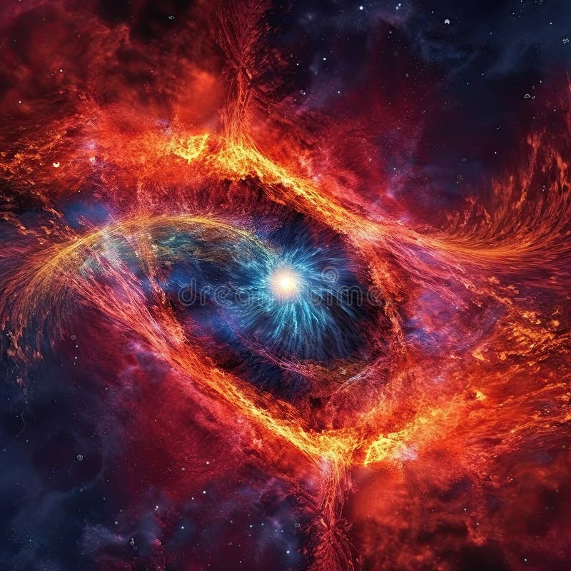 Visualization of Space, Space of Space, Planet in Space, the Galaxy ...