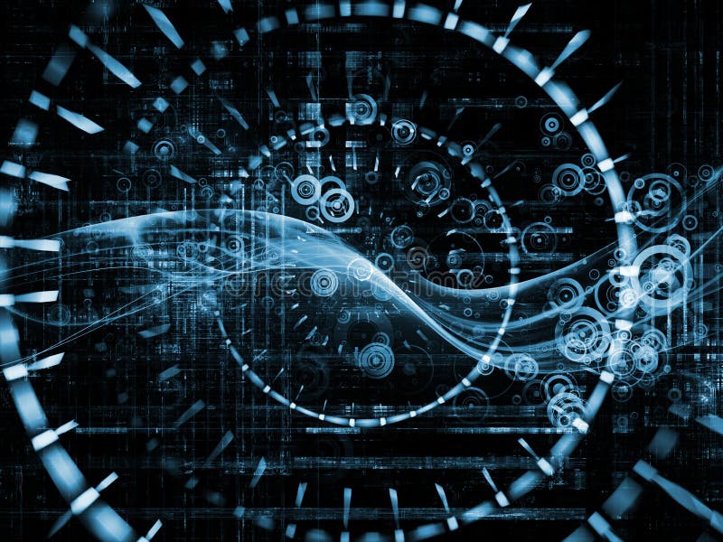 Visualization of Symbols stock illustration. Illustration of ...