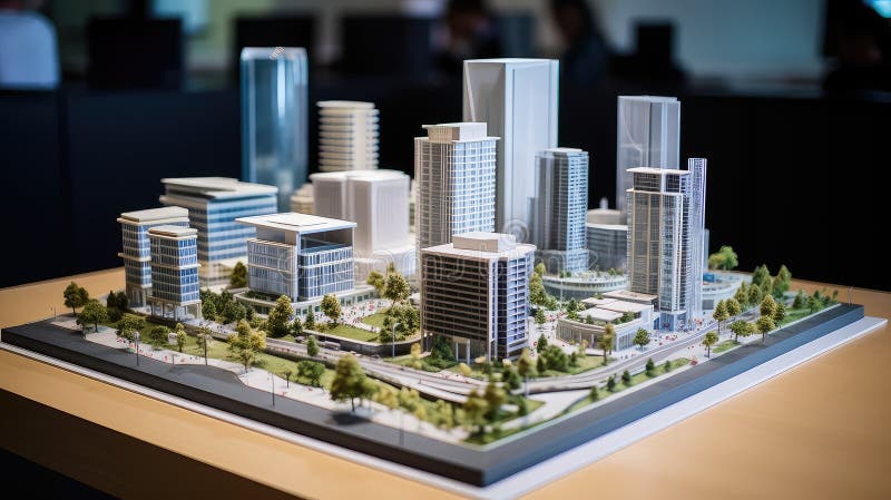 Visualization Technology Real Estate Stock Illustration - Illustration ...