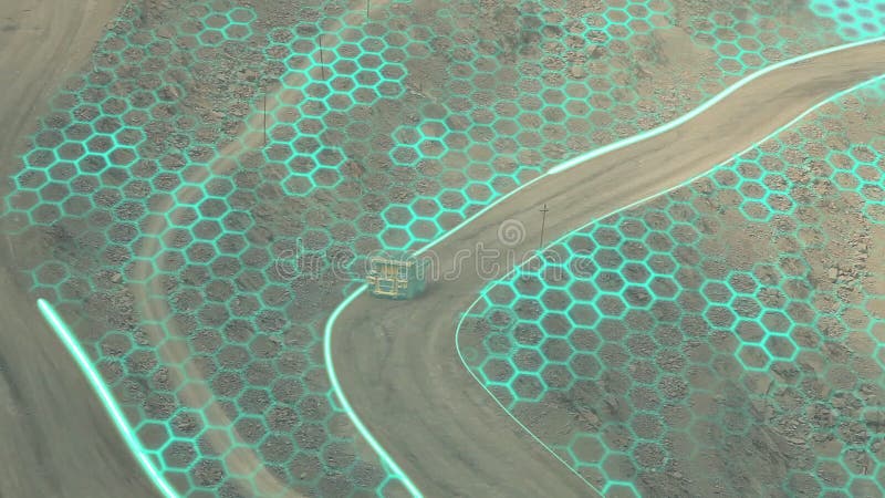 Modern Quarry Work 4k 25fps Video Background Stock Video - Video of ...