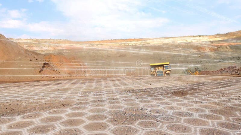 Visualization of the Temporary Coal Mining Industry. the Modern Quarry ...