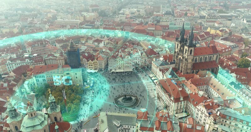 Visualization of the Transmission of an Internet Connection through a ...