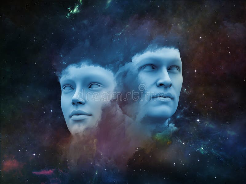 Visualization of Unity stock illustration. Illustration of creativity ...