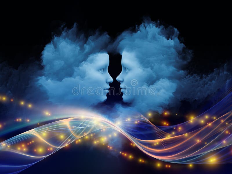 Visualization of Unity stock illustration. Illustration of head - 43580413