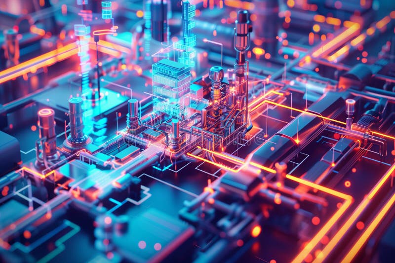 Visualization Urban Planning Architecture Cityscape Model Featuring ...