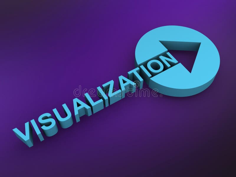 Visualization Word On Purple Stock Illustration Illustration Of Visualization Circle 272695378
