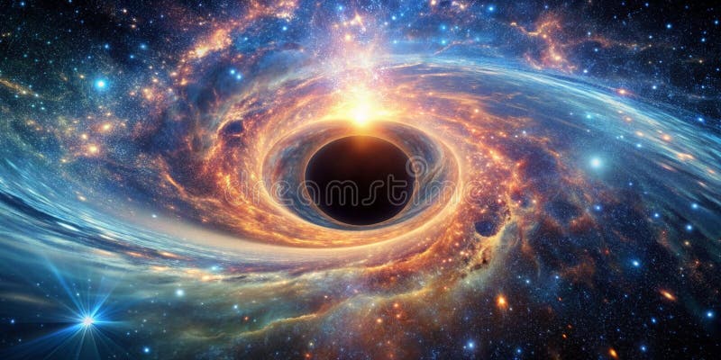 Visualization of a Wormhole in a Star Cluster Aweinspiring Cosmic ...