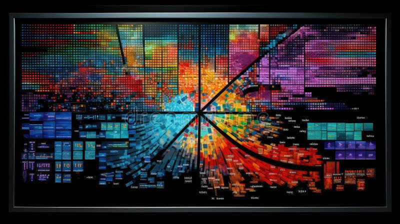 Visualizations data window stock illustration. Illustration of ...