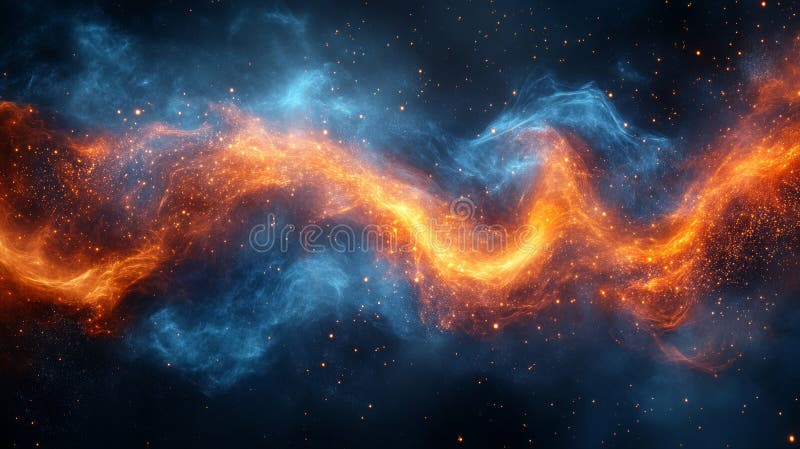 Visualizations of Quantum Entanglement Illustrating Cosmic Interactions ...