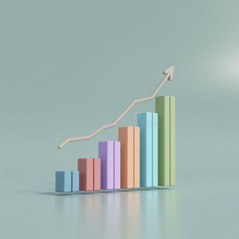 AIGenerated Success Charts & Growth Graphs for Business and Marketing ...