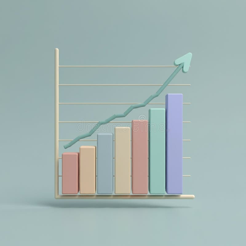 AIGenerated Success Charts & Growth Graphs for Business and Marketing ...