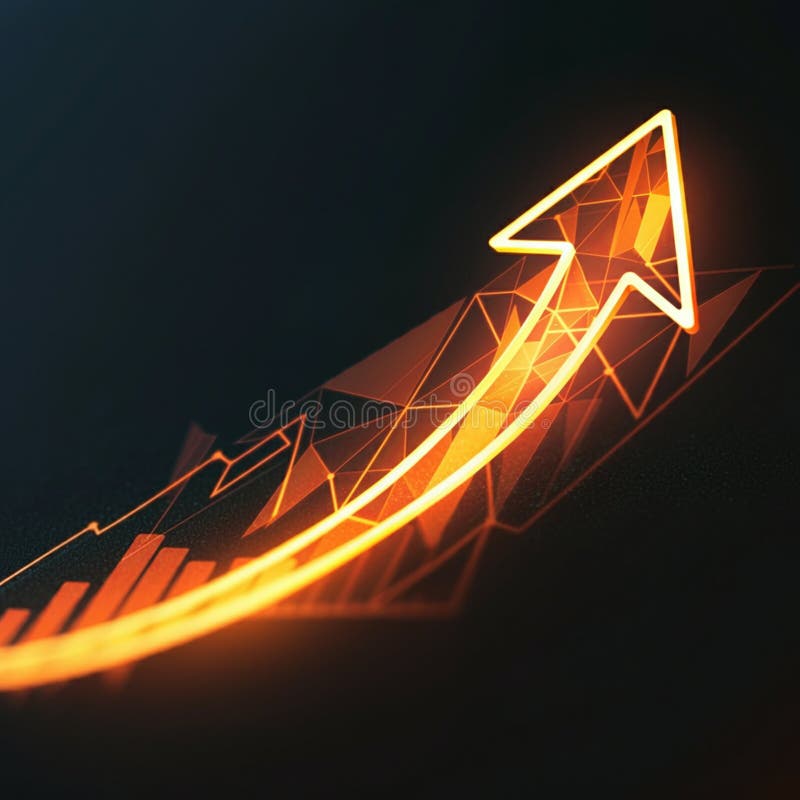 AIGenerated Success Charts & Growth Graphs for Business and Marketing ...