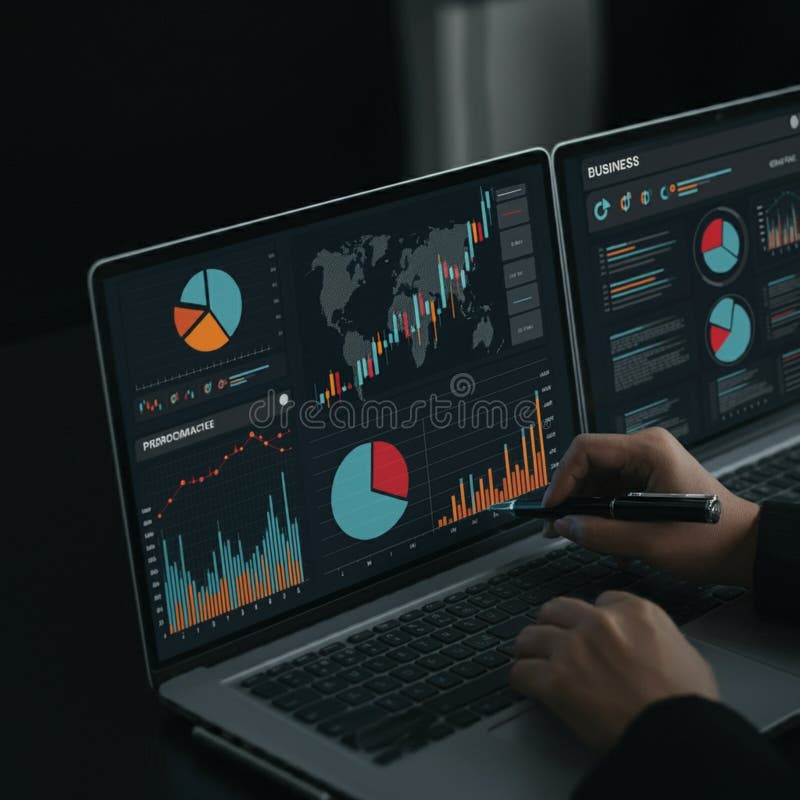 AIGenerated Success Charts & Growth Graphs for Business and Marketing ...