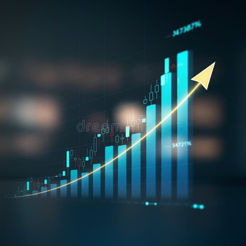 AIGenerated Success Charts & Growth Graphs for Business and Marketing ...