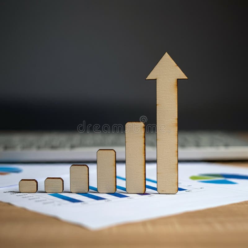 AIGenerated Success Charts & Growth Graphs for Business and Marketing ...