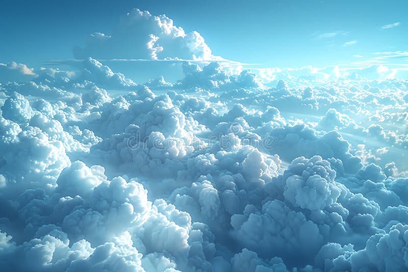 Cloud Computing Meets Calm Technology Stock Illustration - Illustration ...