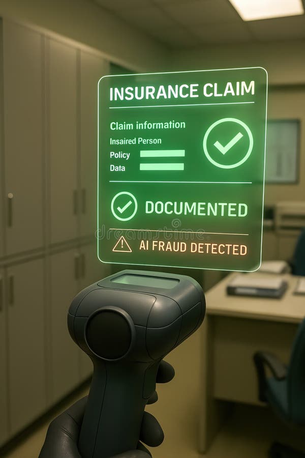 Insurance Concept on Visual Screen Stock Photo - Image of concept ...