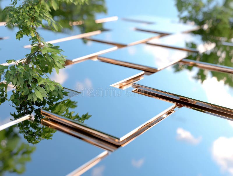 Visualize the Future with Stunning Images of a Futuristic Solar Energy Grid, Showcasing AI ...
