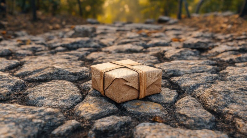 Visualize the Modern Courier Experience a Small Parcel Being Tracked in ...