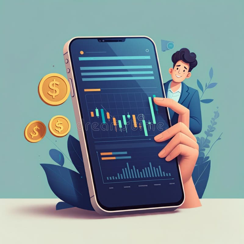 AIGenerated Success Charts & Growth Visuals for Business Designs Stock ...