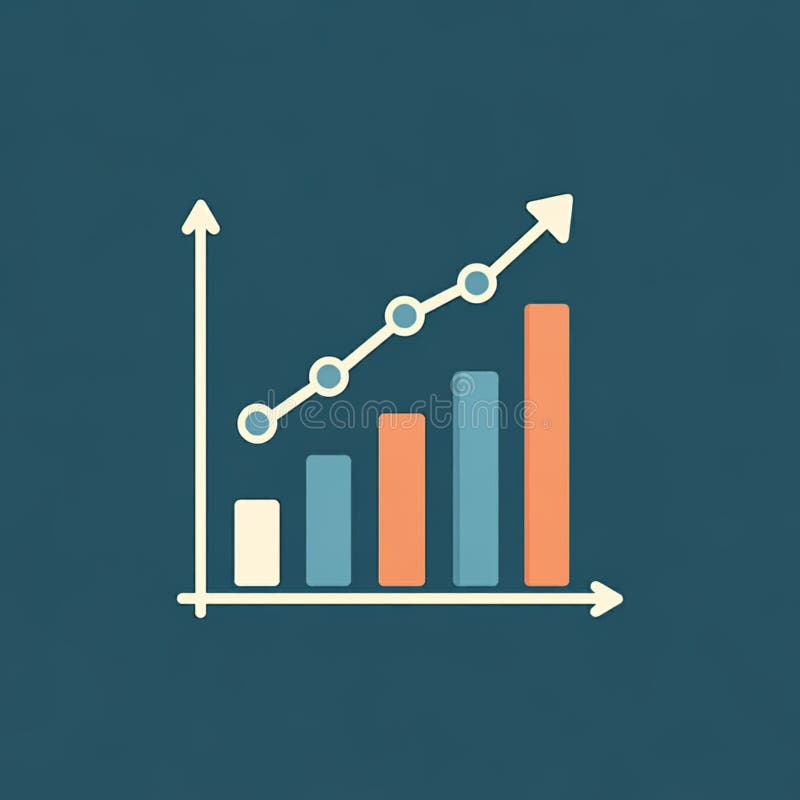 AIGenerated Success Charts & Growth Visuals for Business Designs Stock ...