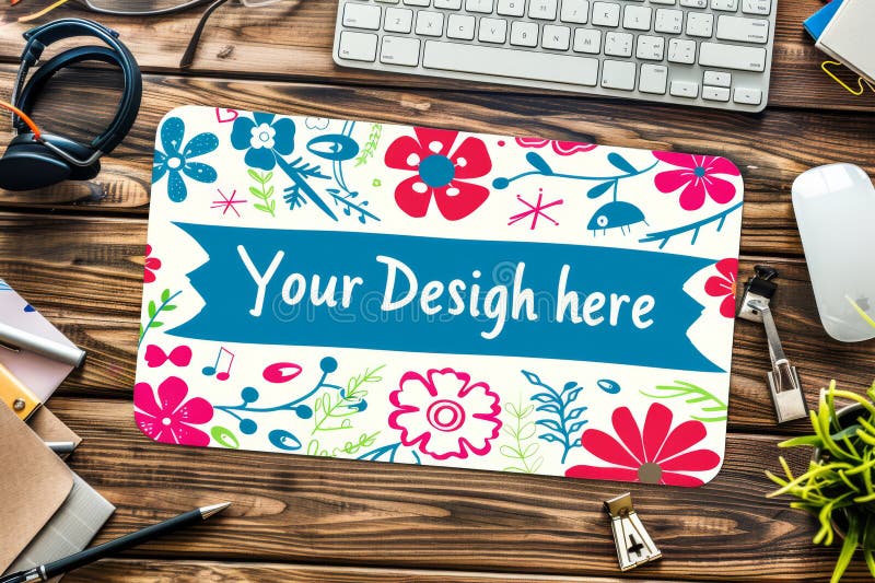 Visualize Your Concept, Custom Design Mockup Background Stock ...