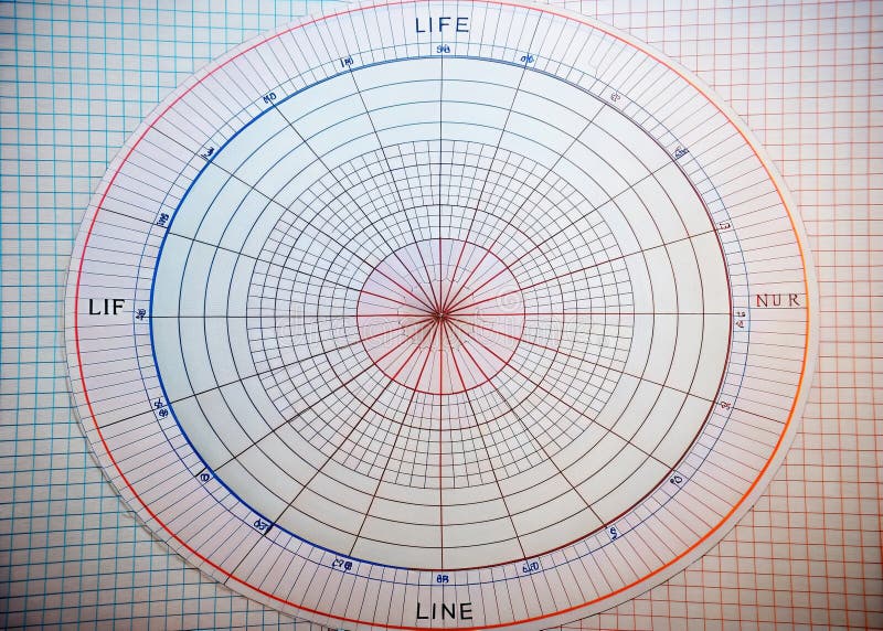 Visualize Your Lifes Balance a Long Exposure Polar Grid Wheel of Life ...