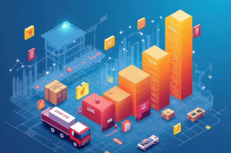Visualized Progression of Dropshipping Profits and Expansion Stock ...