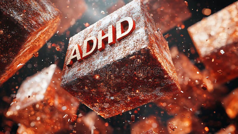 Visualizing ADHD Fragmented Brain Representation Creative Space Digital ...